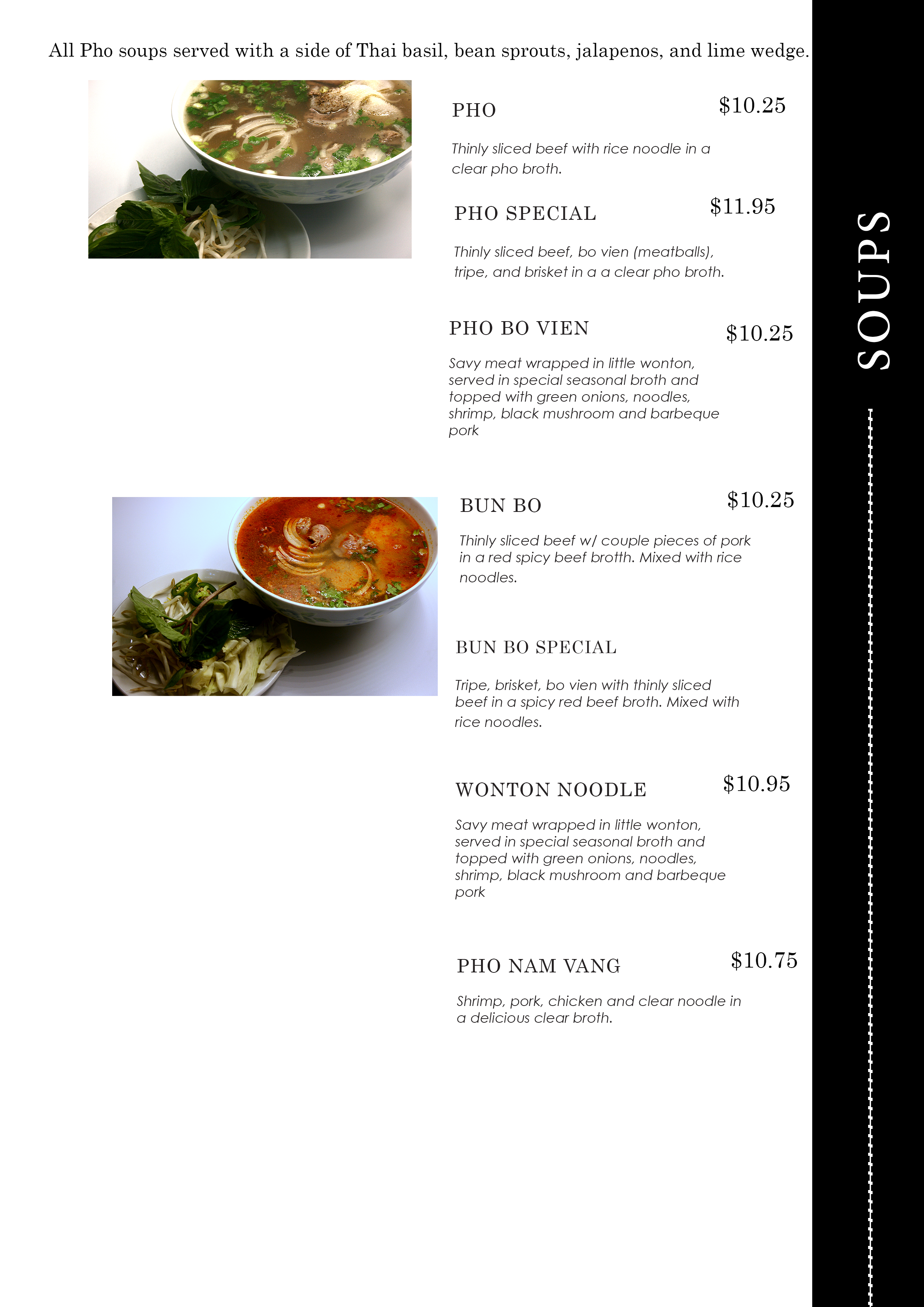 Menu Menu